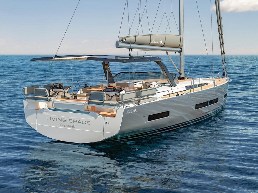 New Hanse 360 - 36 feet of pure comfort and striking design | Hanse Yachts